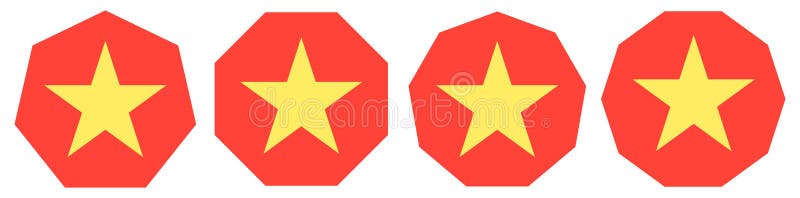Abstract Star Symbol, Icon Vector Graphics, Illustration Stock Vector ...