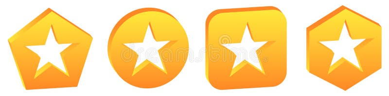 Abstract Star Symbol, Icon Vector Graphics, Illustration Stock Vector ...