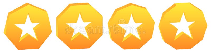 Abstract Star Symbol, Icon Vector Graphics, Illustration Stock Vector ...