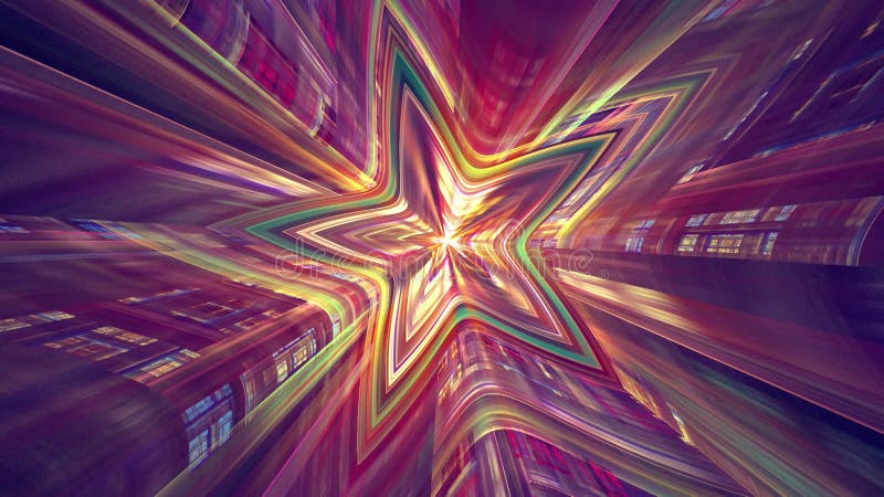 Abstract Star Vector Blinking Retro Stock Footage - Video of decoration ...