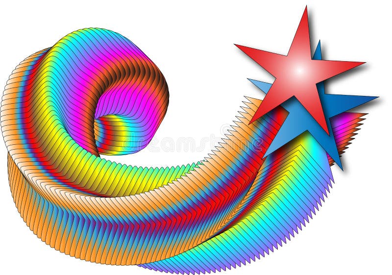 Abstract star stock illustration. Illustration of bright - 63926093