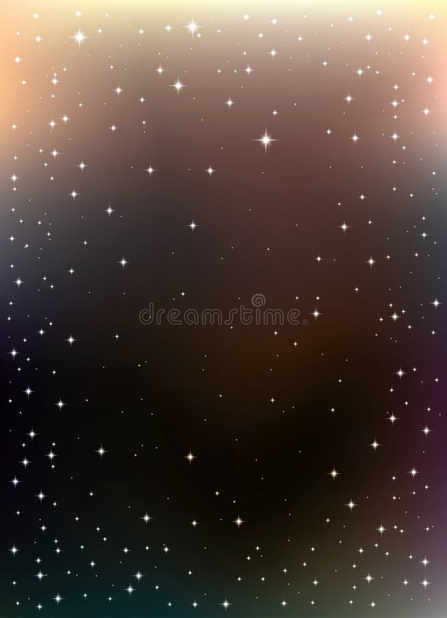 Abstract starry background stock illustration. Illustration of ...
