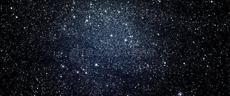 Abstract Starry Sky Background Panorama Stock Illustration ...