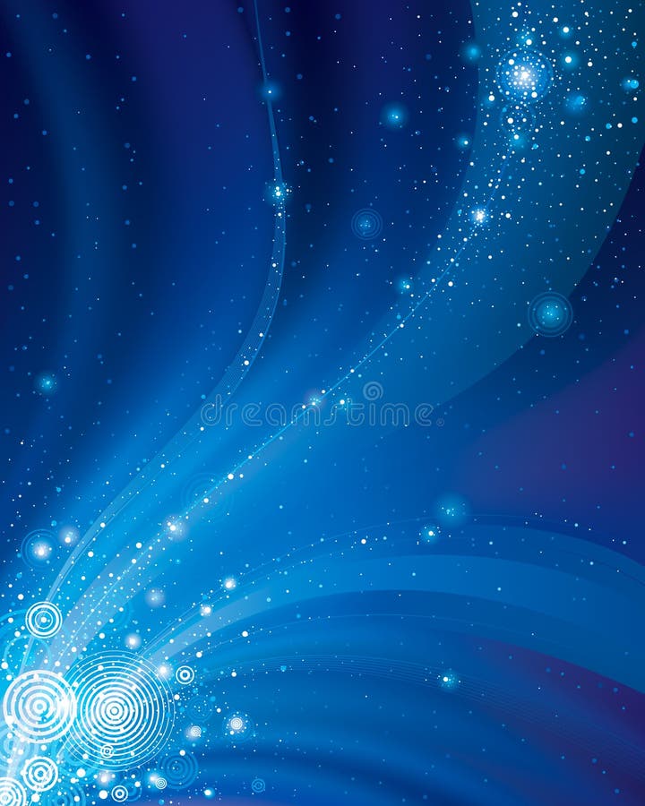 Abstract Starry Space stock vector. Illustration of sparkle - 64610511