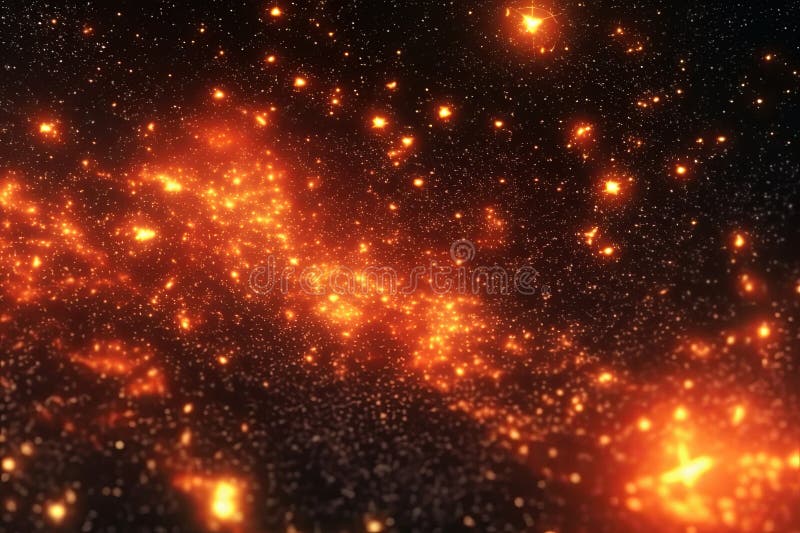 Abstract Stars Background, Generative AI Stock Illustration ...