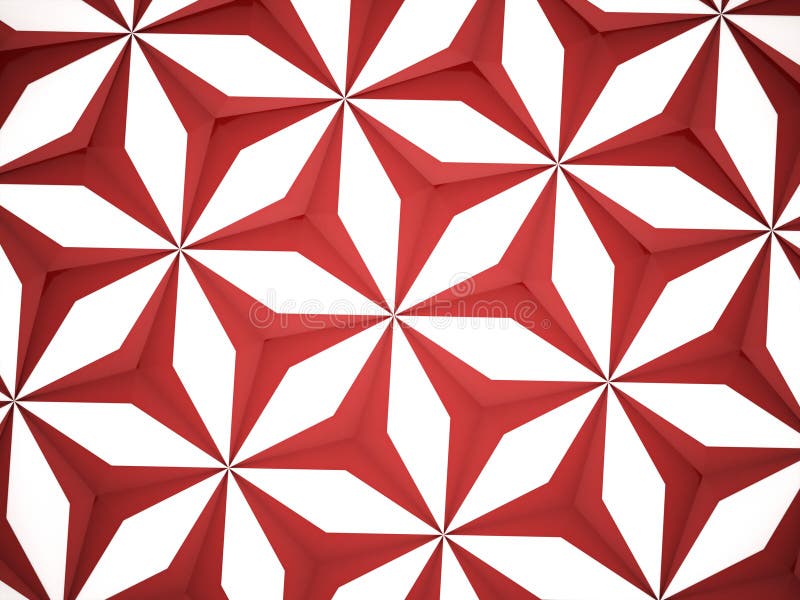 Red Abstract Stars Background Stock Illustration - Illustration of ...