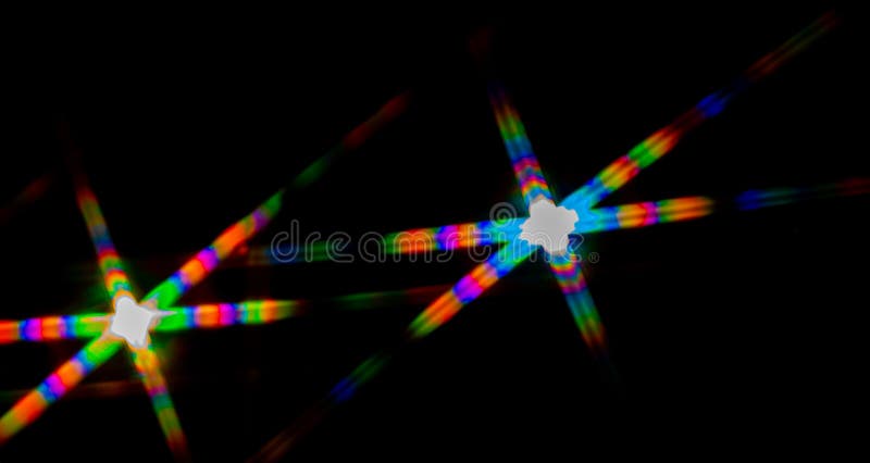 Abstract Stars on Black Background Stock Photo - Image of color, bright ...