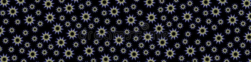 Abstract Stars Pattern on Backdrop. Geometric Forms Background. Modern ...