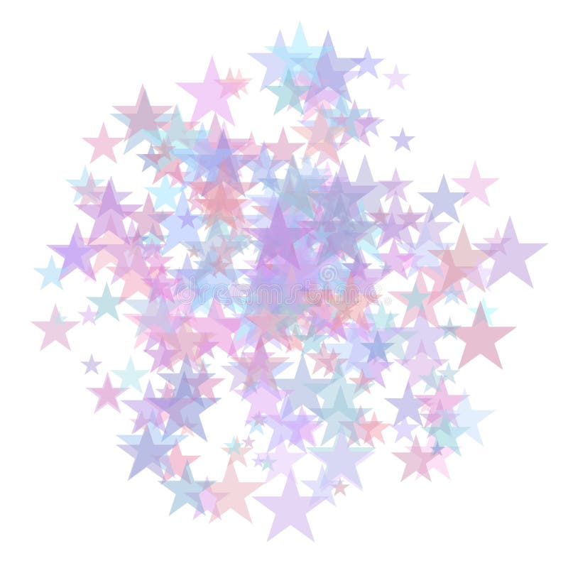 Abstract Stars Random Background. Stock Image - Illustration of shiny ...