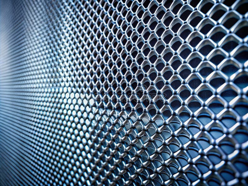 Abstract Steel Grid Background a Modern IndustrialInspired Image for ...