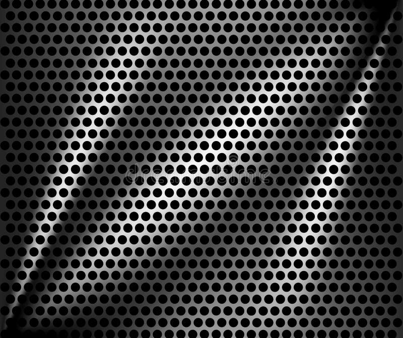 Abstract Steel Plate Background Stock Illustration - Illustration of ...