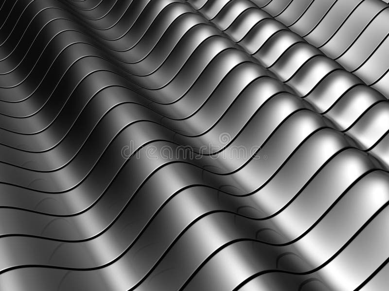 Abstract Steel Silver Tube Background Stock Illustration - Illustration ...