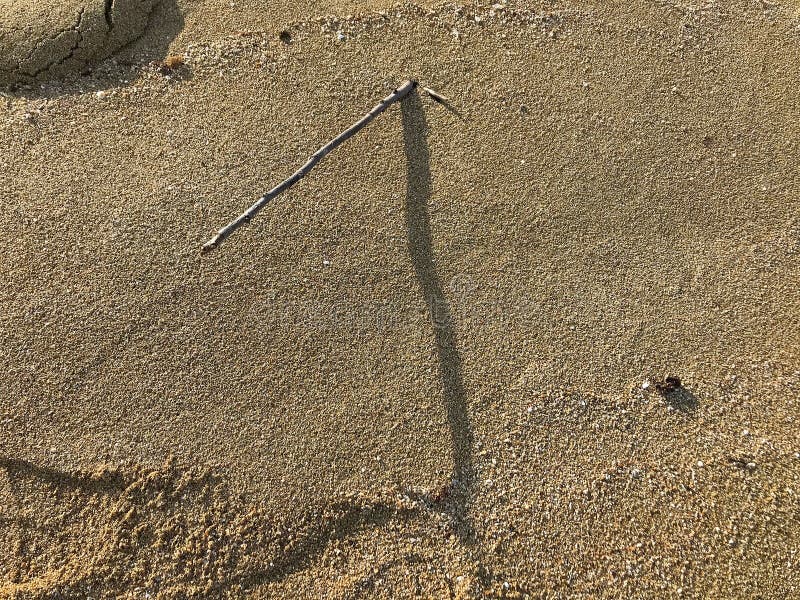 Abstract stick shadow stock photo. Image of shadow, sand - 169786680