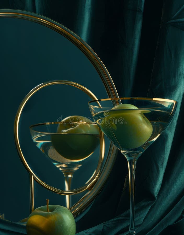 Abstract Still Life Image of a Pyramid. Stock Image - Image of glass ...