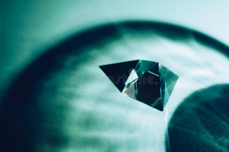 Abstract Still Life Image of a Pyramid. Stock Image - Image of glass ...