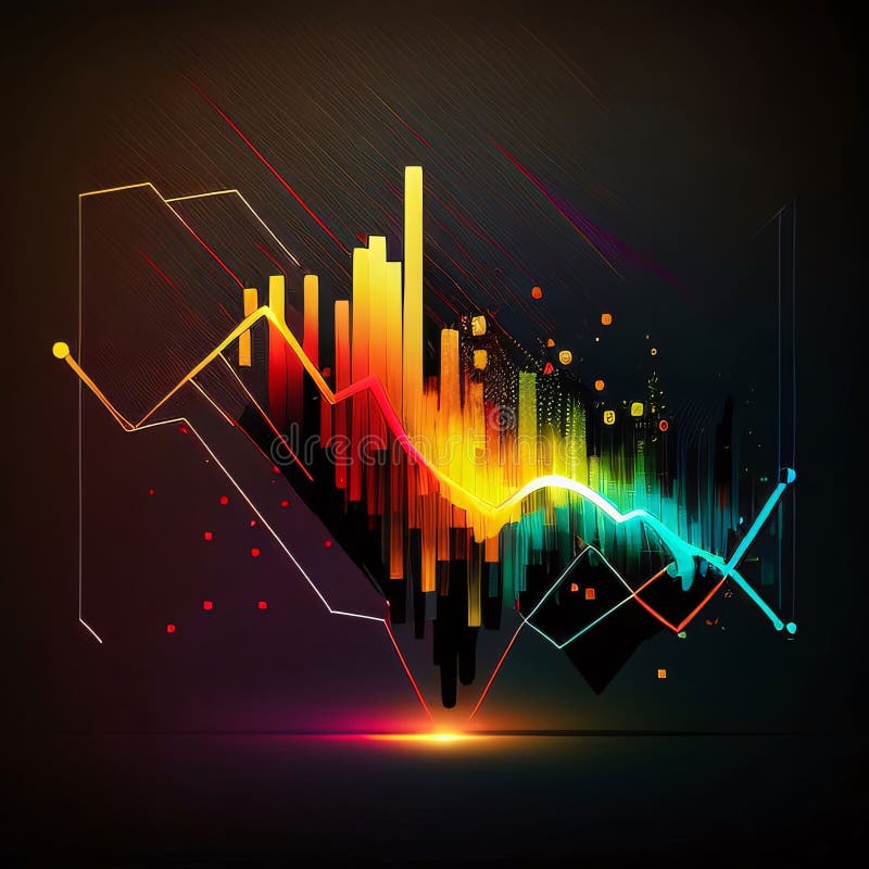 Abstract Stock Market Background, Vector Illustration Eps10 Graphic ...