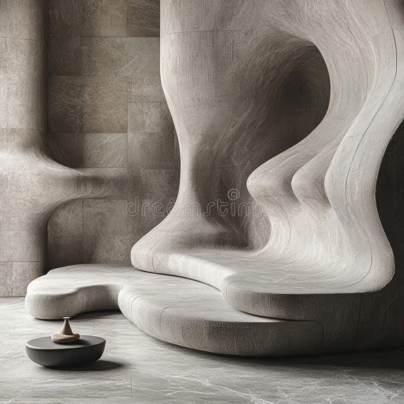 Abstract Stone Forms stock illustration. Illustration of inspiration ...