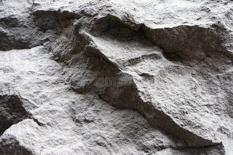 Close-Up of Rugged Rock Texture with Natural Patterns Stock Photo ...