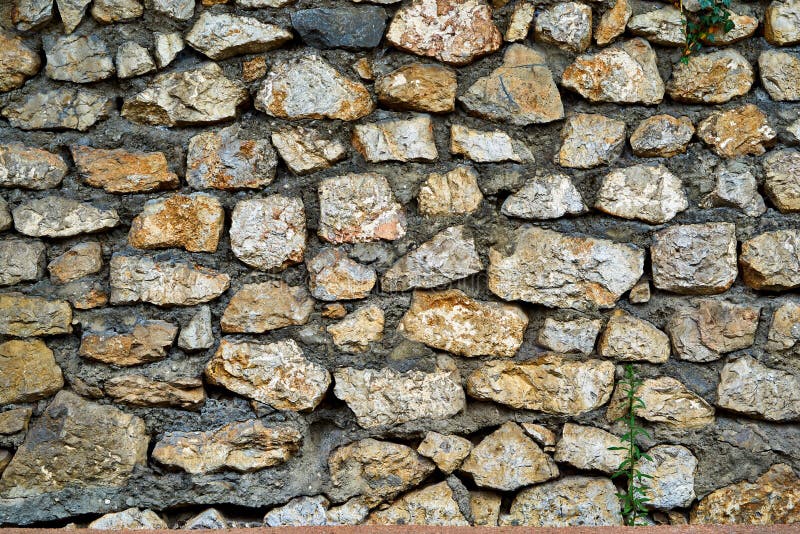 Abstract Stone Texture of Part of the Wall Stock Image - Image of ...