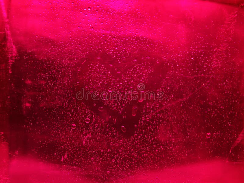 Abstract Stone Texture Red Color with Waterdrops. Background for Design ...