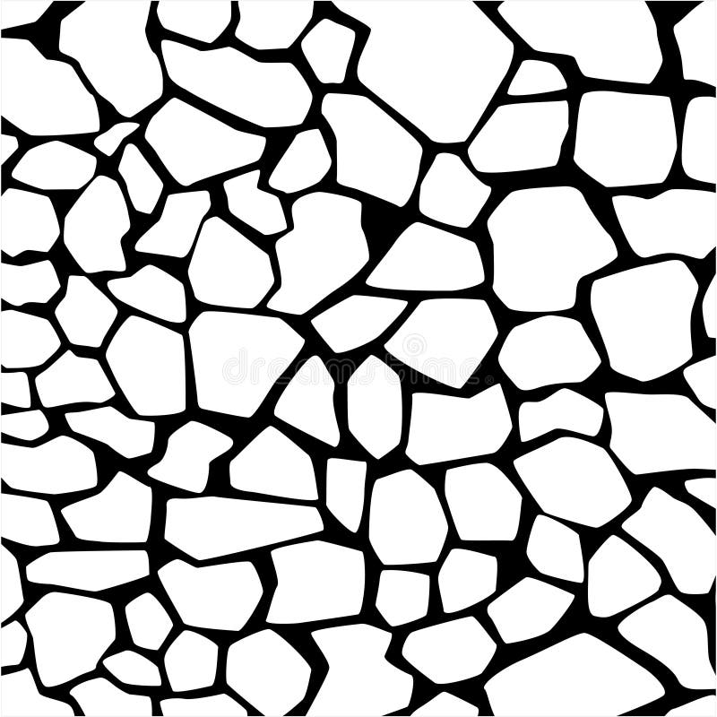 Abstract Stone Wall Pattern Vector Texture Illustration Stock Vector ...