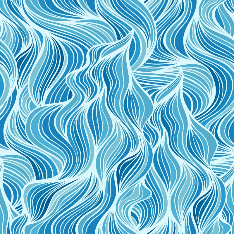 Abstract Streaming Water Pattern Stock Vector - Illustration of fancy ...