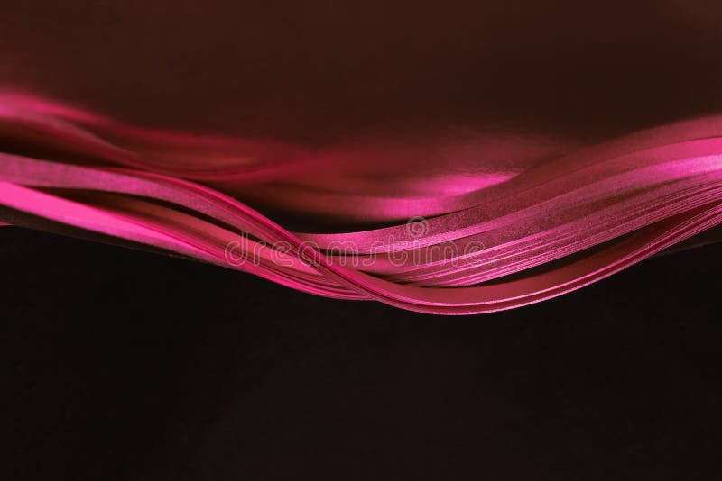 Abstract Strip Line Copy Space Background. Pink Neon Light Ultraviolet ...