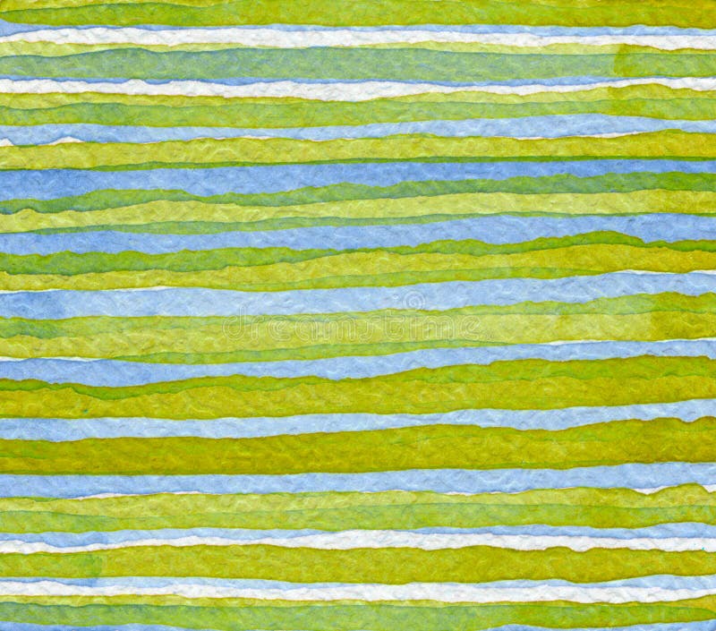 Abstract Strip Watercolor Painted Background. Stock Photo - Image of ...