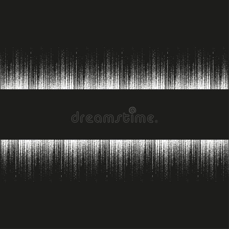 Abstract Stripe Pattern. Horizontal Vector Lines. Glitch Effect Texture ...