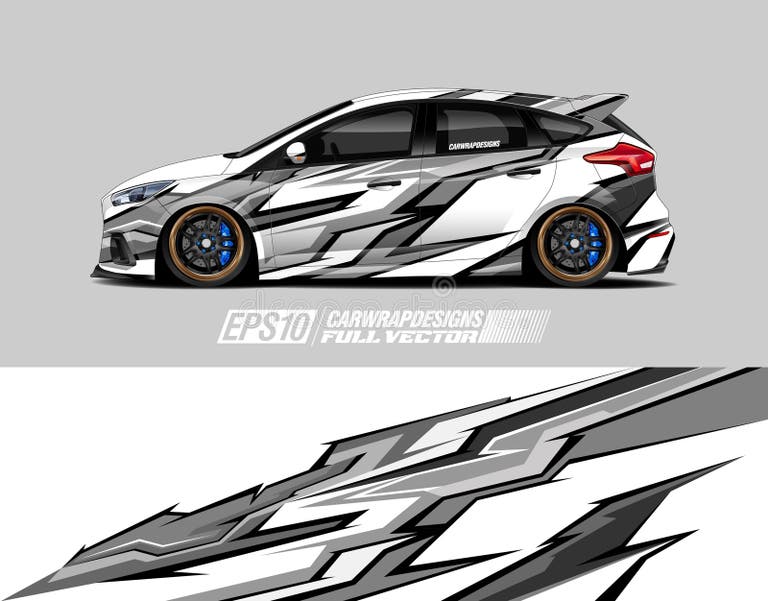 Vehicle Partial Wrap Design Stock Illustrations – 142 Vehicle Partial ...