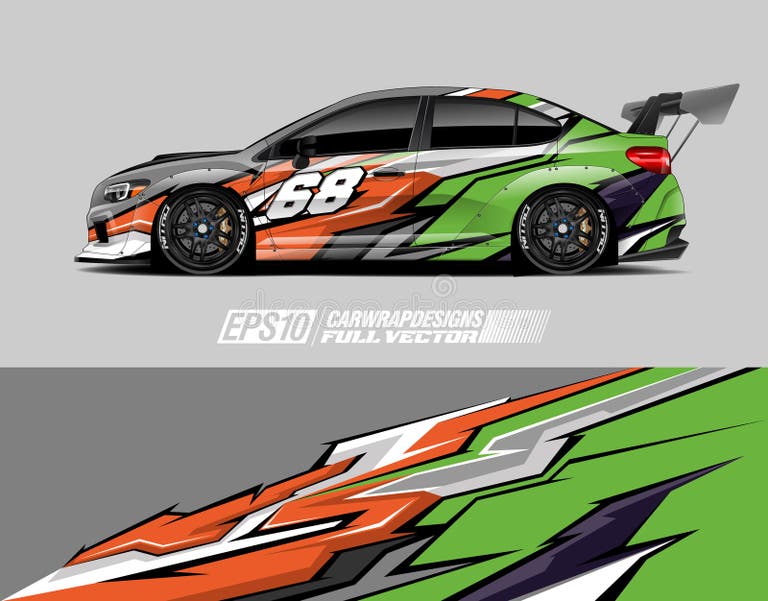 Vehicle Partial Wrap Design Stock Illustrations – 142 Vehicle Partial ...