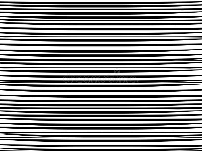 Abstract Striped Background, Black Stripes Pattern, White Background ...