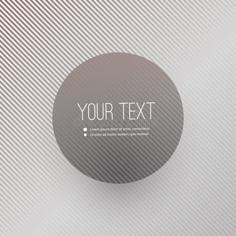 Abstract Striped Background with Minimal Round Text Box Design Stock ...