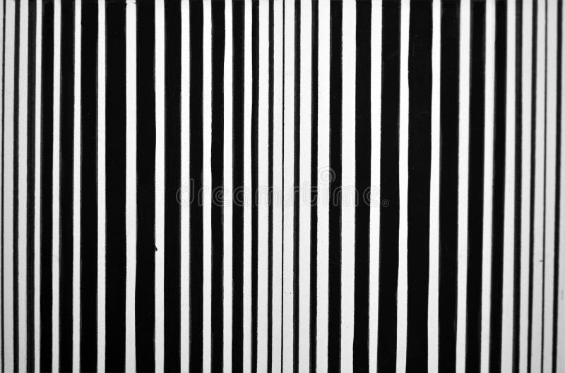 Abstract Striped Black and White Painted Background Stock Image - Image ...