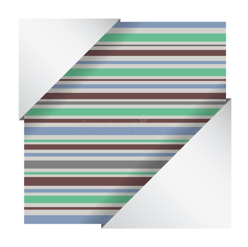 Abstract striped card stock vector. Illustration of blank - 21590805