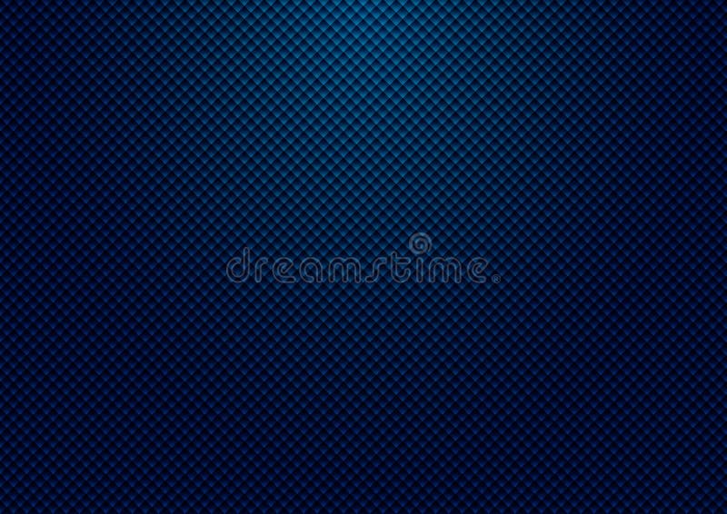 Abstract Striped Dark Blue Square Pattern Grid Background and Texture ...