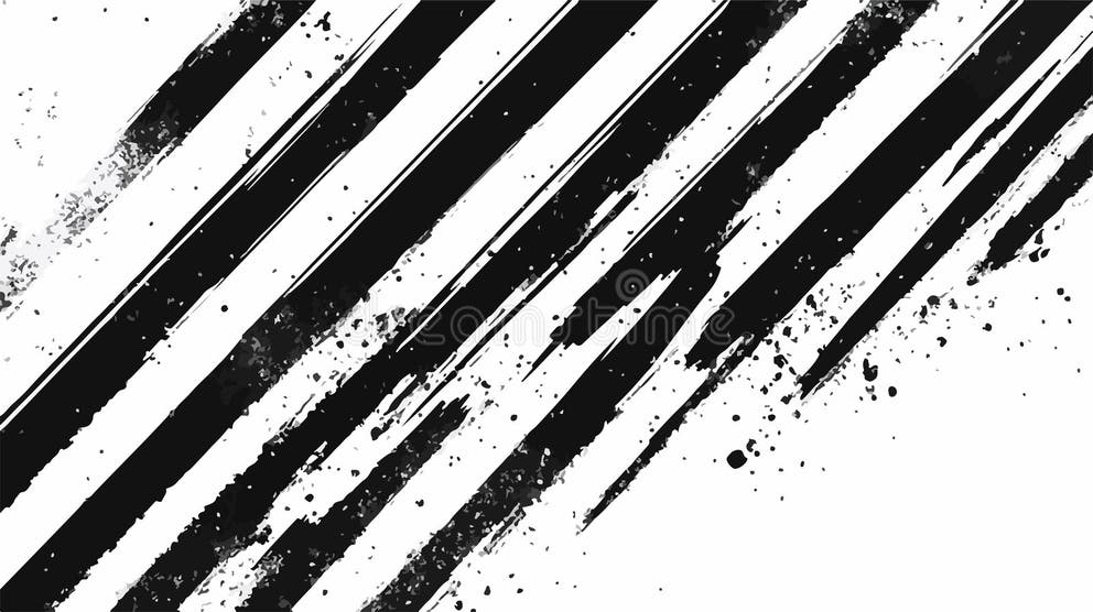 Abstract Striped Grunge Line Pattern Texture Vector Illustration Stock ...