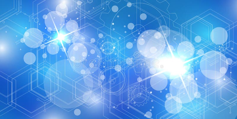 Abstract Structure Circuit Computer Cube Technology Business Background ...