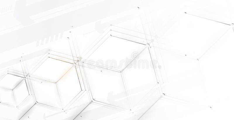Abstract Structure Circuit Computer Cube Technology Business Background ...