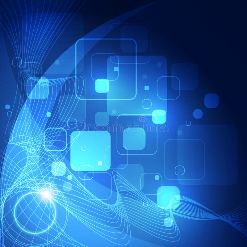 Abstract Structure Circuit Computer Cube Technology Business Background ...