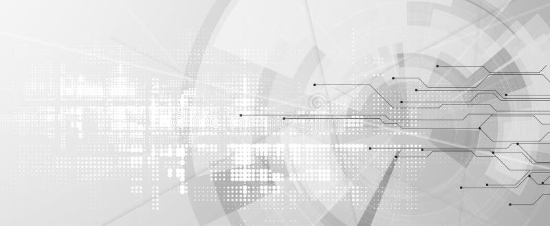 Abstract Structure Circuit Computer Technology Business and Science ...