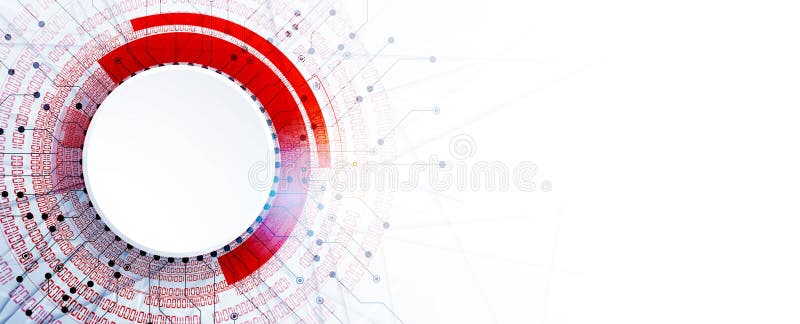 Abstract Structure Circuit Computer Technology Business and Science ...