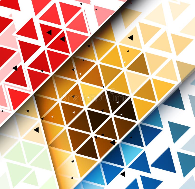 Abstract Structure Circuit Computer Triangle Technology Business Stock ...