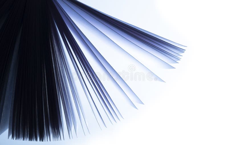 Abstract Structure Made of Paper Sheets in the Detail Stock Image ...