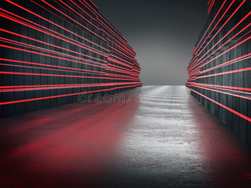 Abstract Structure, Product Showcase Background with Light Glow. Stock ...