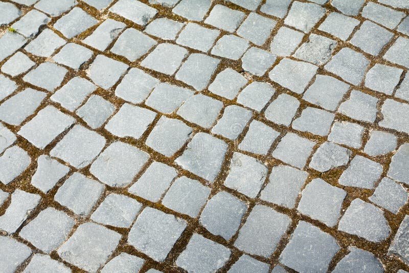 Abstract Structured Background of an Old Street Pavement Slabs Pattern ...