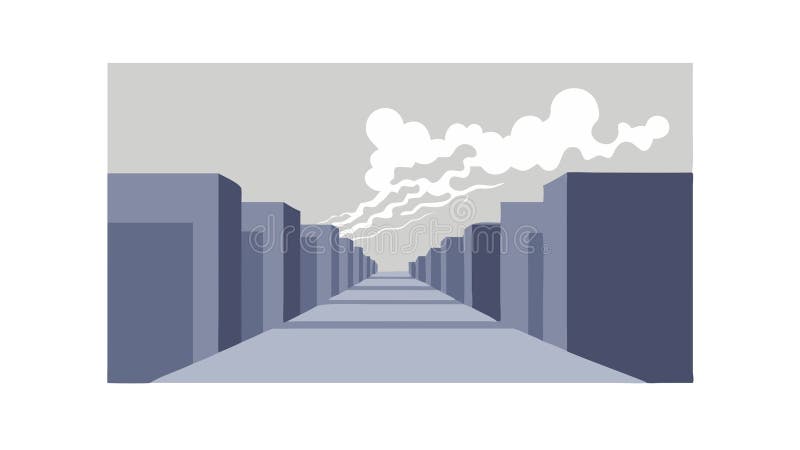 Abstract Structured Pathway, Symbolizing an Urban Journey and Digital ...