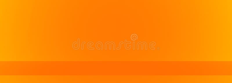 Abstract Studio Orange Background. Summer Concept Stock Illustration ...