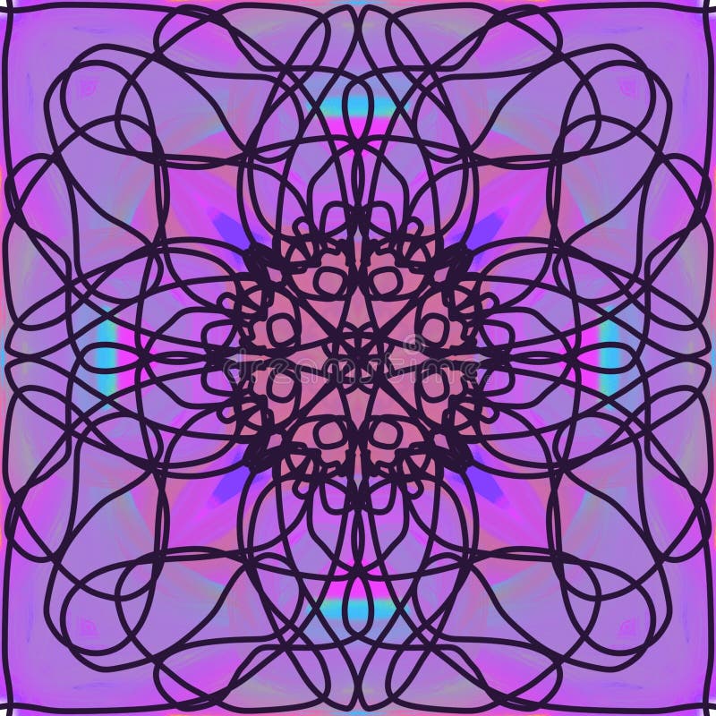 Abstract Red Flower Background Stock Photo - Image of background ...