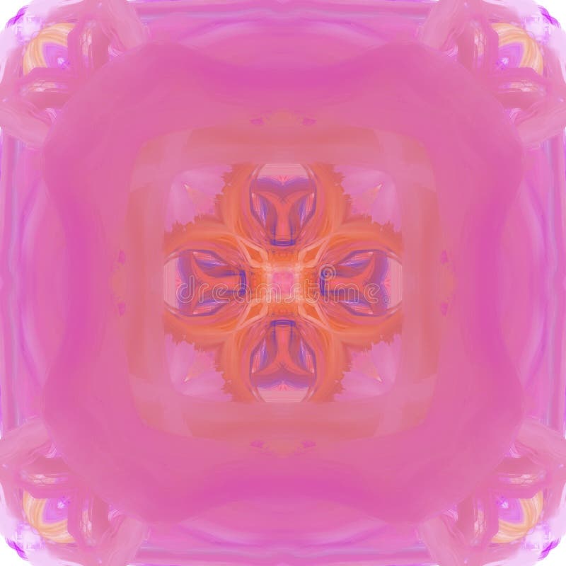 Abstract Style Pattern - Symmetry Shape Pattern Background Stock ...